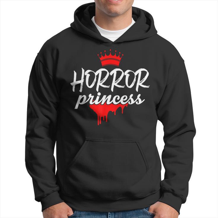 Horror Princess Horror Movie Fans Horror Lovers Horror Hoodie | Mazezy