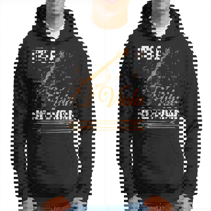 It's A Viola Not A Violin Alto Clef Hoodie | Mazezy