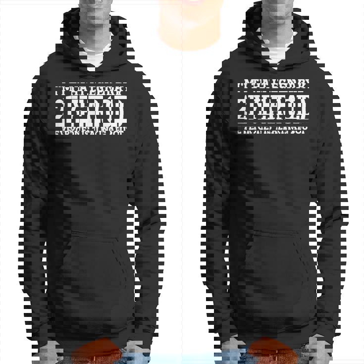 Legend Birthday 21 Year Old Funny 21St Birthday Hoodie | Seseable