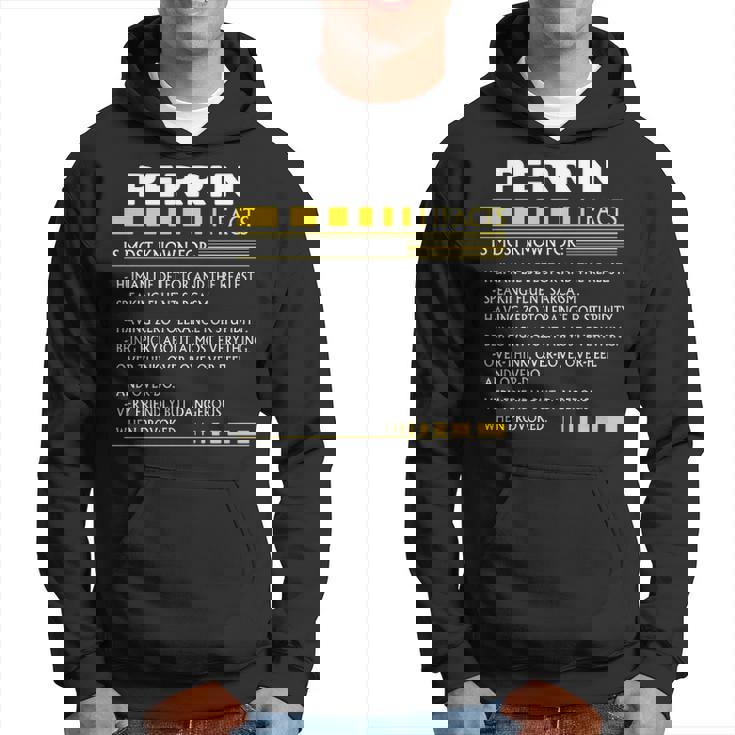 Perrin Name Gift Perrin Facts V2 Hoodie | Seseable