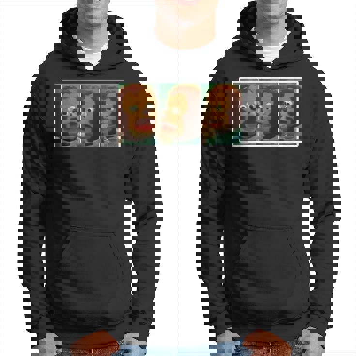 Surprised Monkey Puppet Meme Hoodie | Mazezy