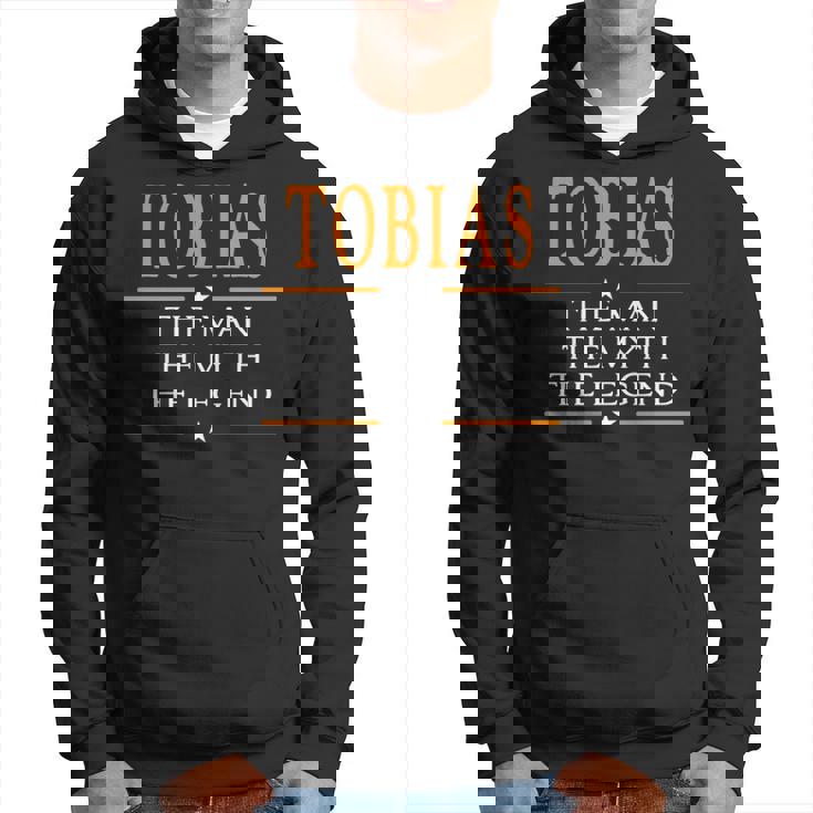 Tobias Name Gift Tobias The Man The Myth The Legend V2 Hoodie - Seseable