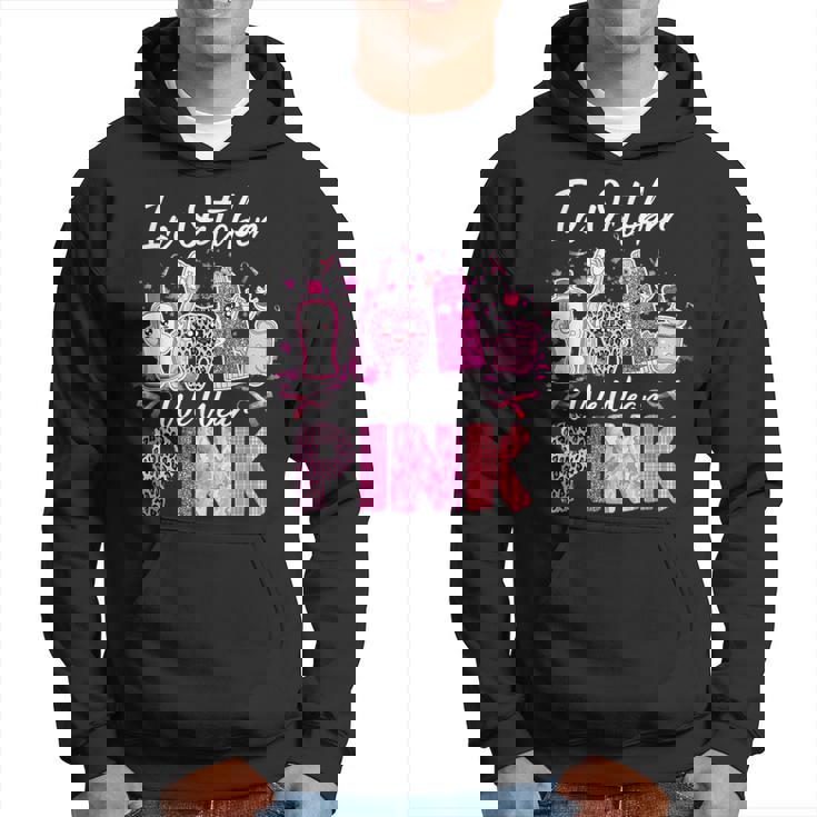 Tooth Dental Assistant In October We Wear Pink Breast Cancer Hoodie ...