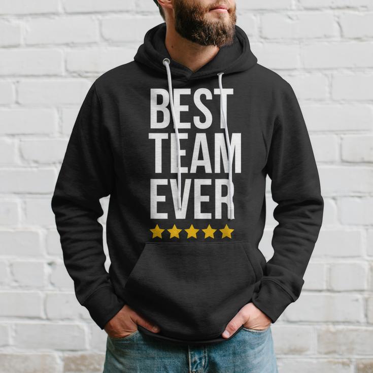 Best Team Ever Teammate Funny Squad Hoodie | Mazezy