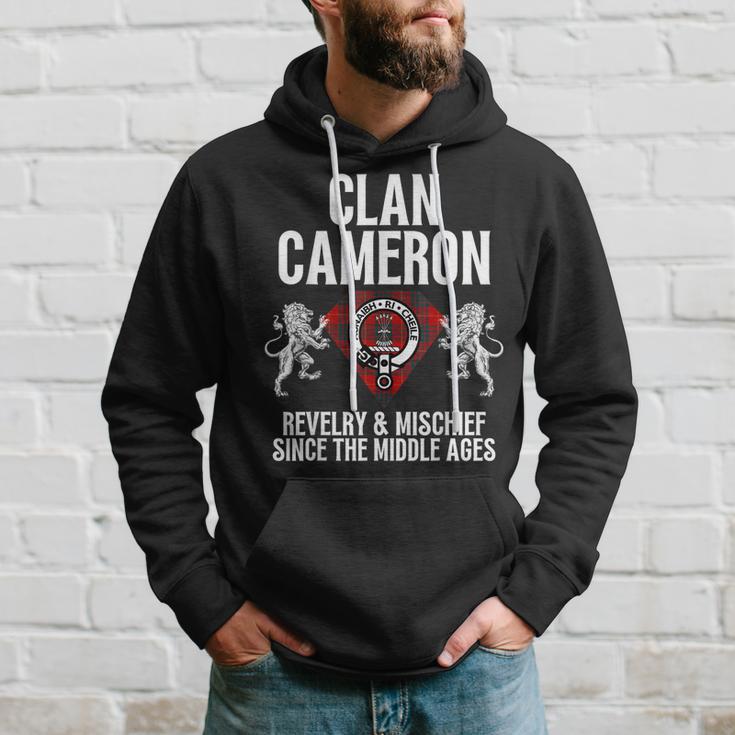 Cameron Clan Scottish Name Coat Of Arms Tartan Family Party Hoodie | Mazezy