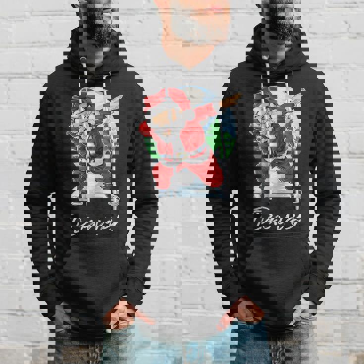 Denver Name Gift Santa Denver Hoodie - Seseable