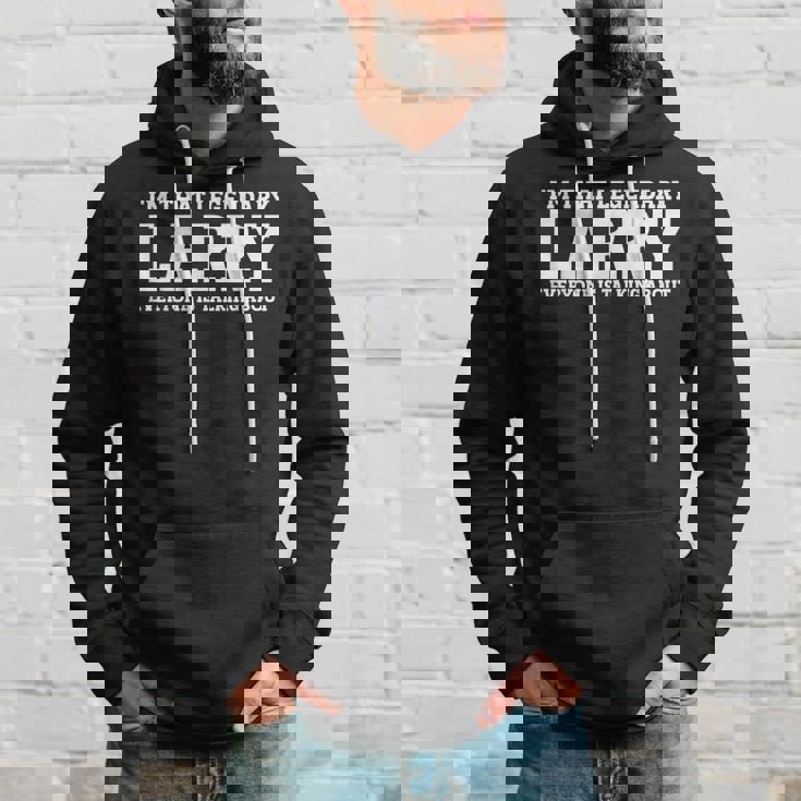 Larry Personal Name Funny Larry Hoodie | Mazezy