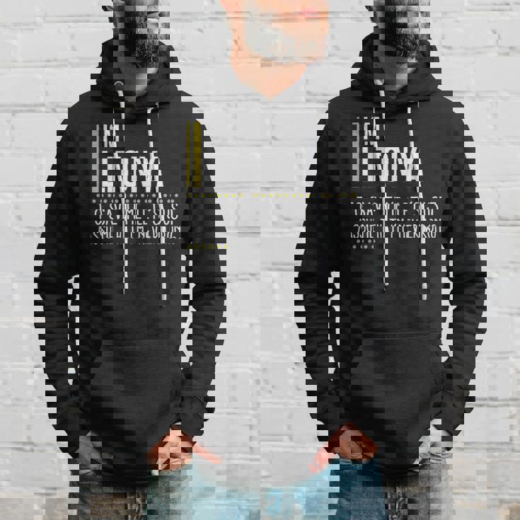 Litonya Name Gift Im Litonya Im Never Wrong Hoodie - Seseable