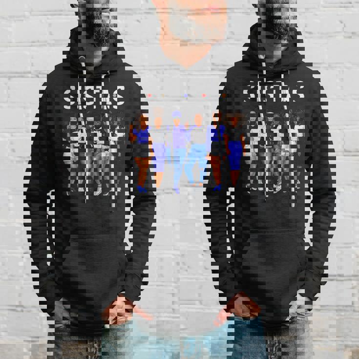 Sistas Melanin Queen Black History African Black Woman Magic Hoodie ...