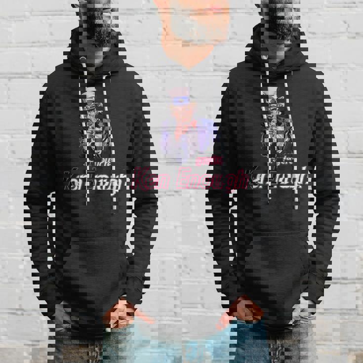 Uncle Sam Enough I Am Enough I'm Ken I Am Ken Kenenoug Hoodie | Mazezy