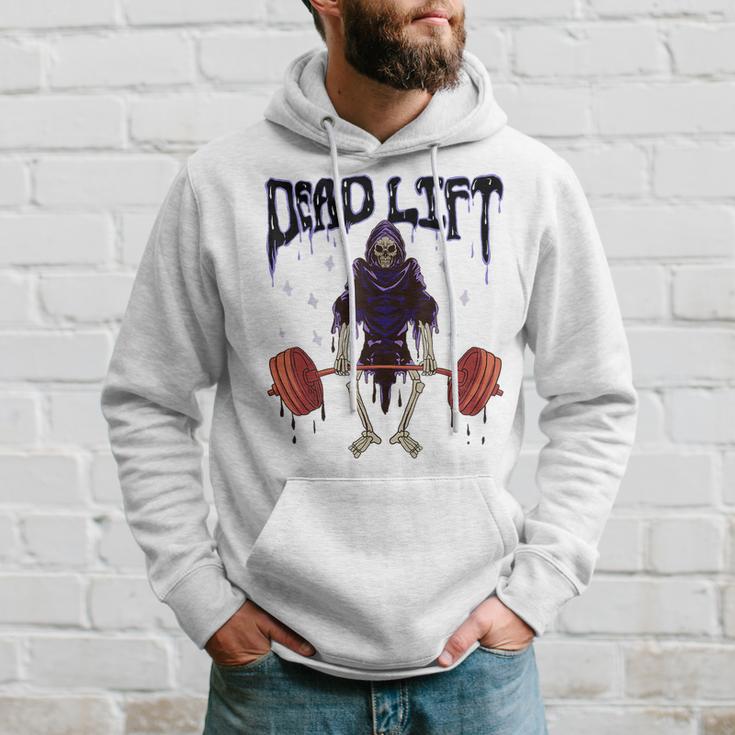 Gym Grim Reaper Deadlift Workout Occult Reaper Hoodie | Mazezy