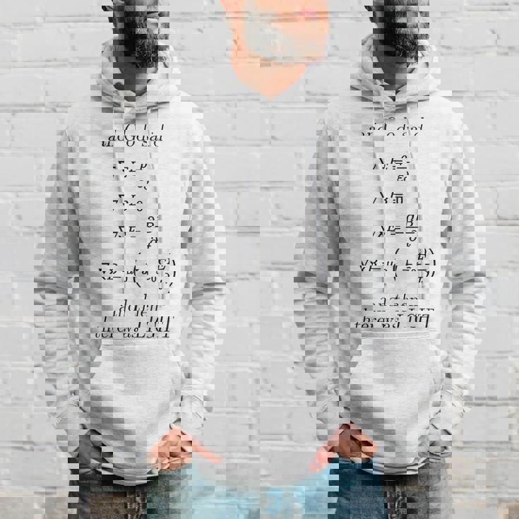 God Said Maxwell's Equations Differential T For Geeks Hoodie | Mazezy