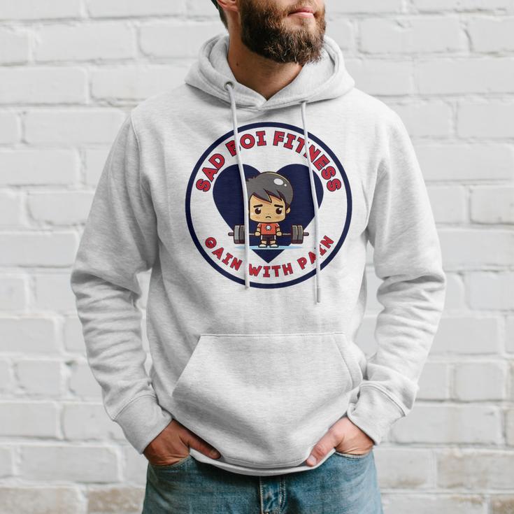 Sad Boi Fitness Gain With Pain Hoodie | Mazezy