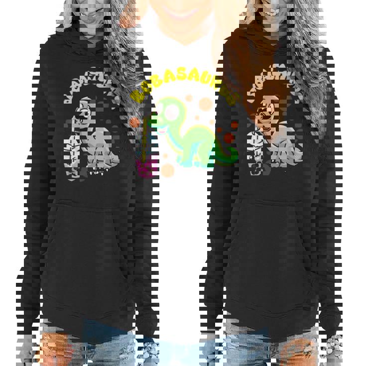 Bobasaurus Cute Bubble Tea Boba Dinosaur Milk Lover Dinosaur Women T ...