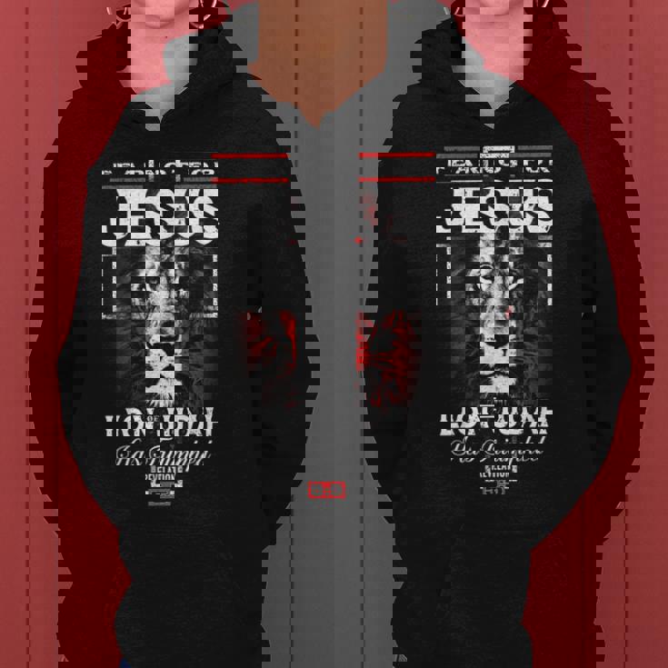 Fear Not For Jesus The Lion Of Judah Has Triumphed Women Hoodie | Mazezy