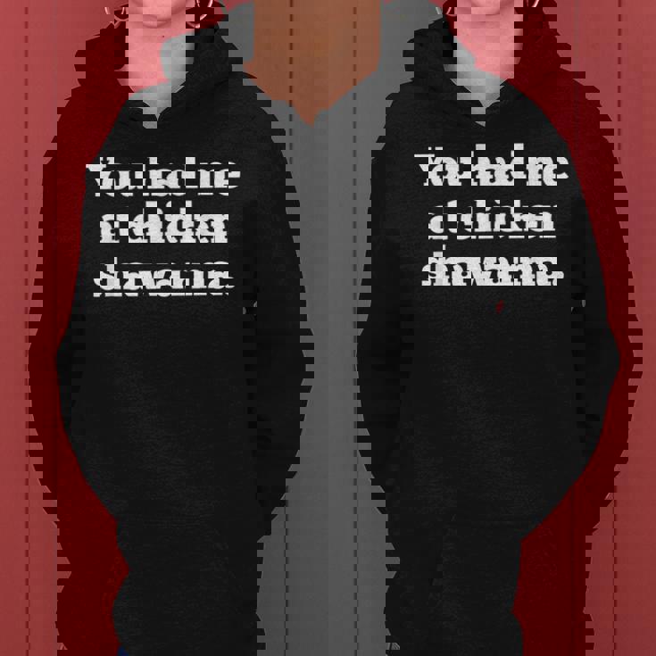 Chicken Shawarma Lover Arabic Food Arab Foodie Meme Women Hoodie | Mazezy