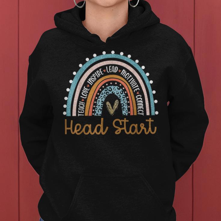 Head Start Rainbow Headstart Teacher First Day Of School Women Hoodie ...