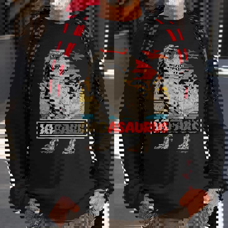 Fun Matching Family T-Rex For Dad Fathers Day Dadasaurus Sweatshirt ...