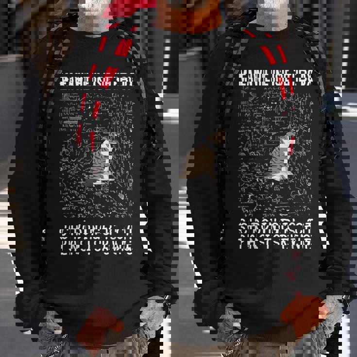 Meanwhile Inside The Box Schrödingers Cat Plans Its Revenge Sweatshirt ...