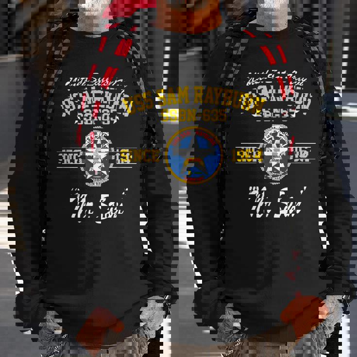 Uss Sam Rayburn Ssbn635 Sweatshirt | Mazezy