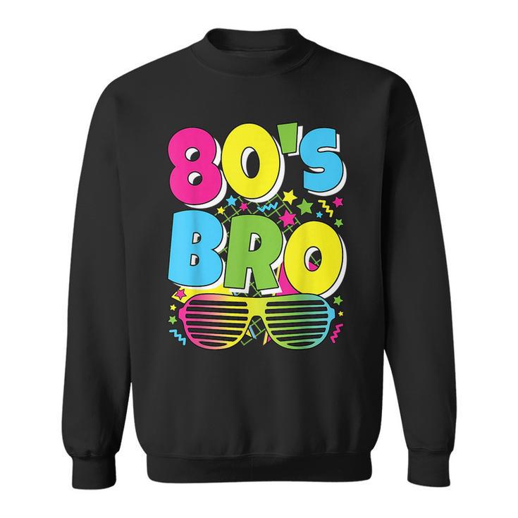 80S Bro 1980S Fashion Eighties 80S Costume 80S Theme Outfit Long Sleeve ...