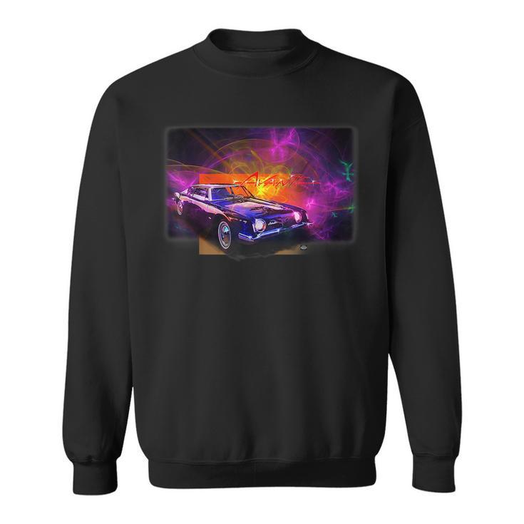 Avanti By Studebaker Americas Sports Car Mens Back Print T-shirt | Mazezy