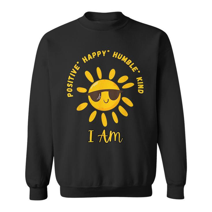I Am Positive Energy Design With Sunshine Wearing Sunglasses Sweatshirt ...