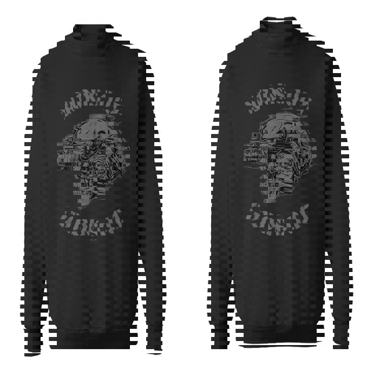 Moon's Out Goons Out Skull Helmet Nvgs Nsw Swcc Dbg Pin Hoodie - Seseable