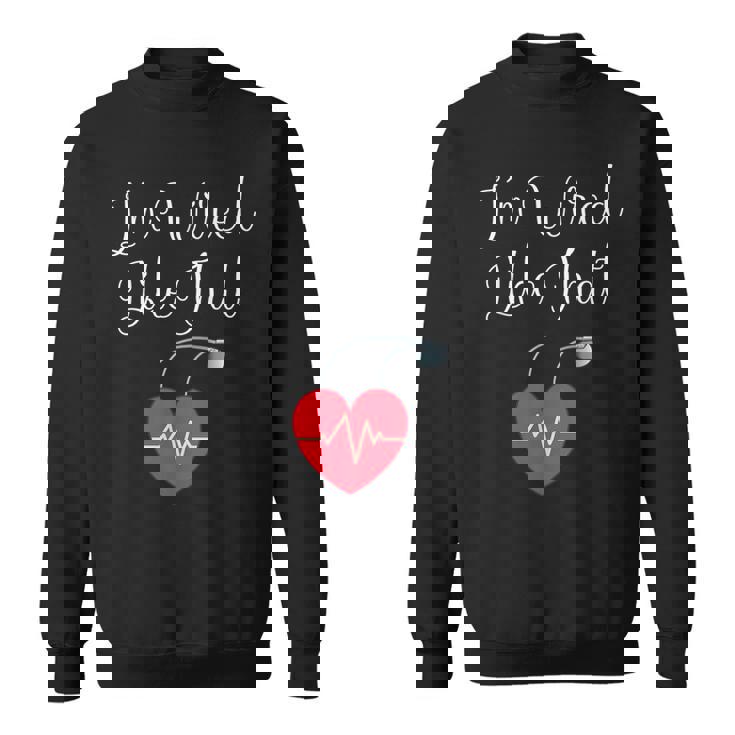 Pacemaker Icd Surgery I'm Wired Like That Men's T-shirt Back Print | Mazezy