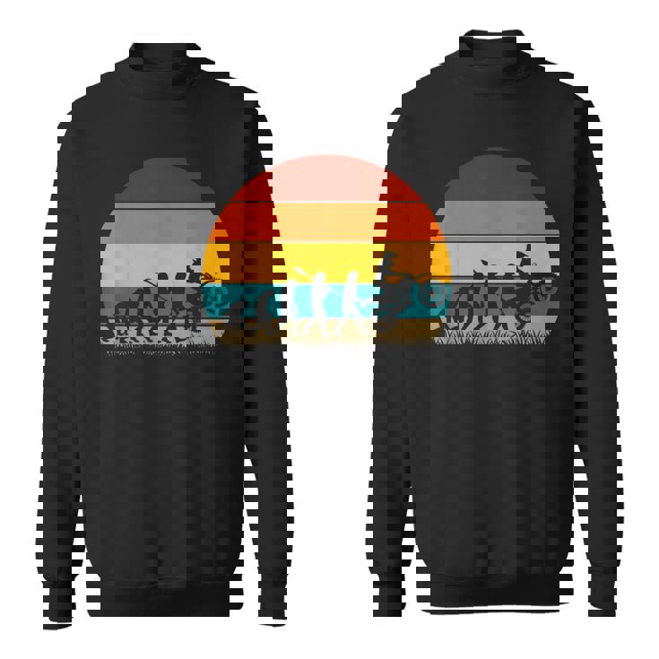 Retro Motocross Evolution Motorcycle Sweatshirt | Mazezy