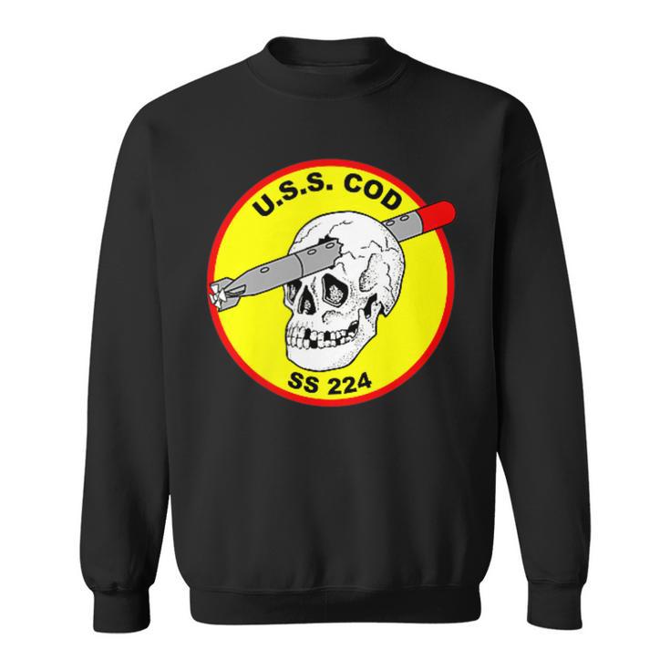 Uss Cod Ss224 Submarine Sweatshirt | Mazezy