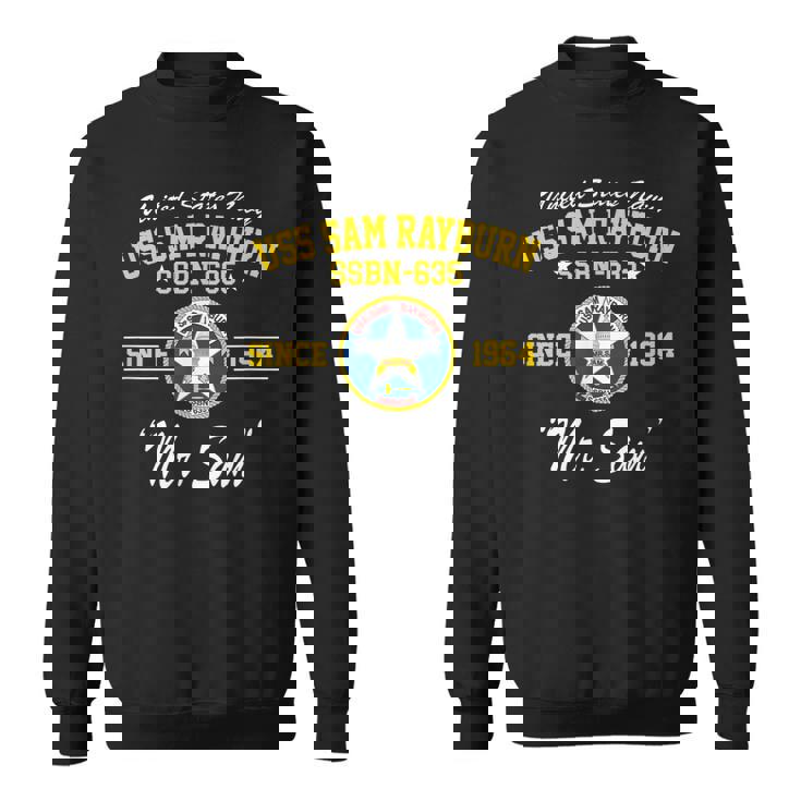 Uss Sam Rayburn Ssbn635 Sweatshirt | Mazezy