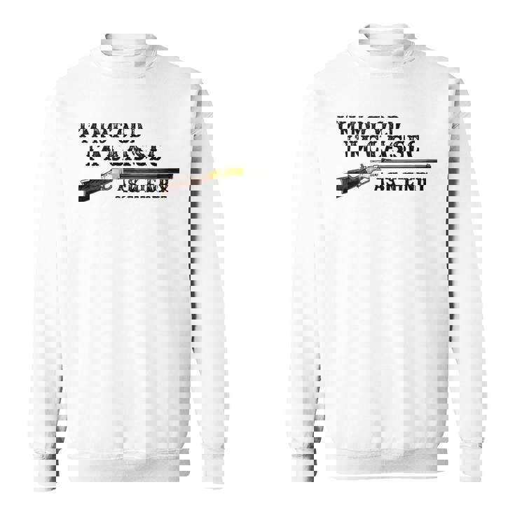 Classic Henry Lever Action Rifle - For Gun Enthusiasts Sweatshirt | Mazezy