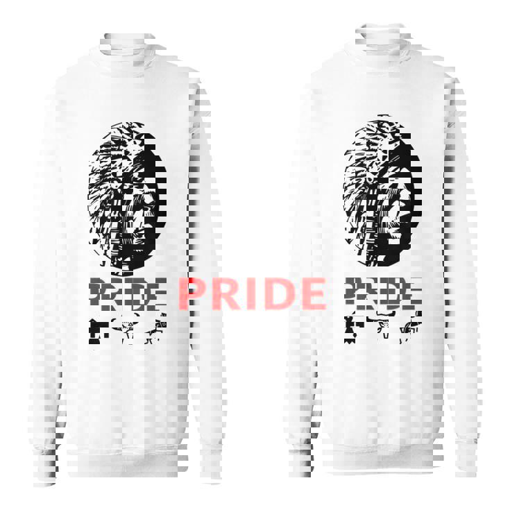 Proud Indigenous Native American Indian Chief Tribal Pride Sweatshirt ...