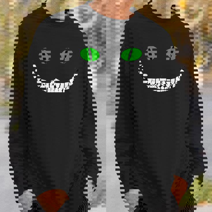 Cool Scary Monster Eyes And Th Horror Halloween Design Sweatshirt | Mazezy