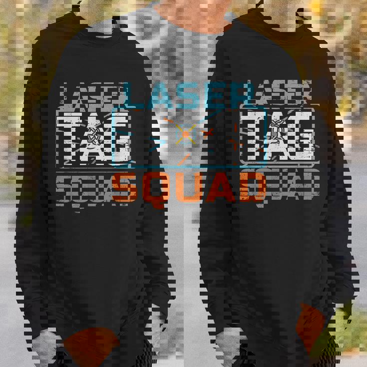 Laser Tag Squad For A Laser Tag Team Sweatshirt | Mazezy