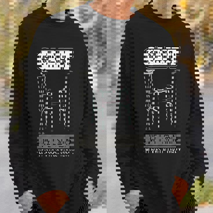 Physical Therapist Physiotherapy Medical Staff Gait Sweatshirt | Mazezy