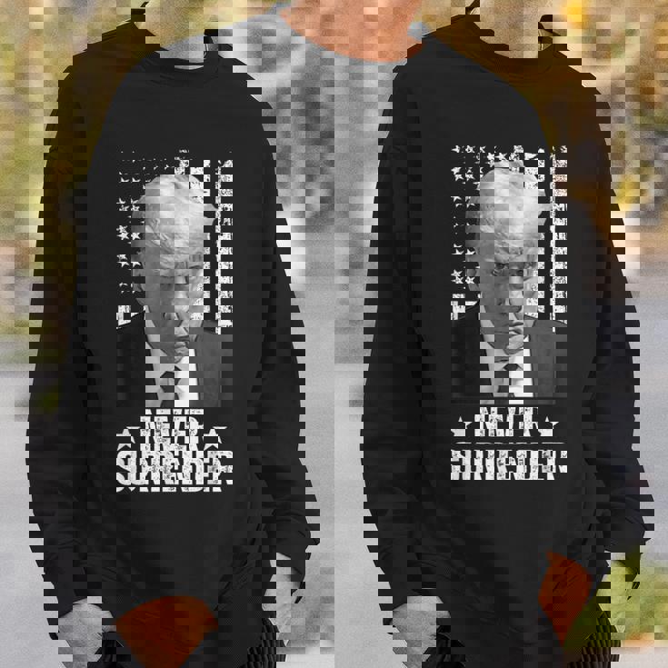 Shot T Vintage Never Surrender 2024 Sweatshirt Mazezy