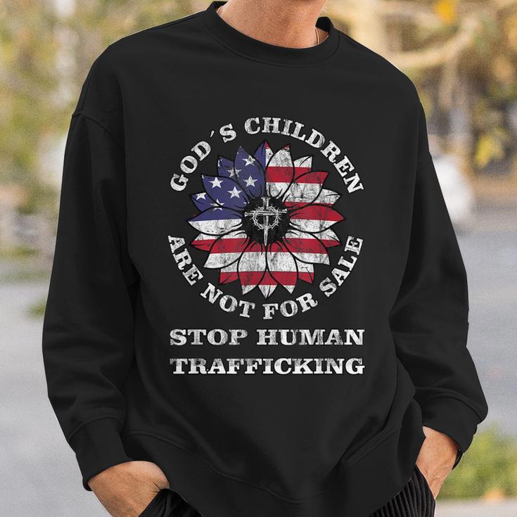 Stop Human Trafficking This Gods Children Are Not For Sale Sweatshirt ...