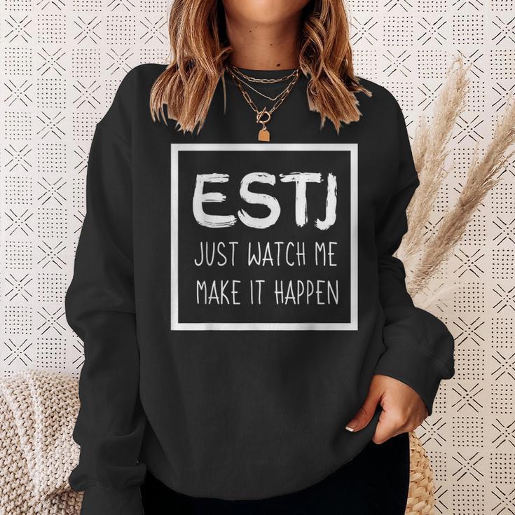 Estj Extrovert Myers Briggs Personality Type Sweatshirt | Mazezy