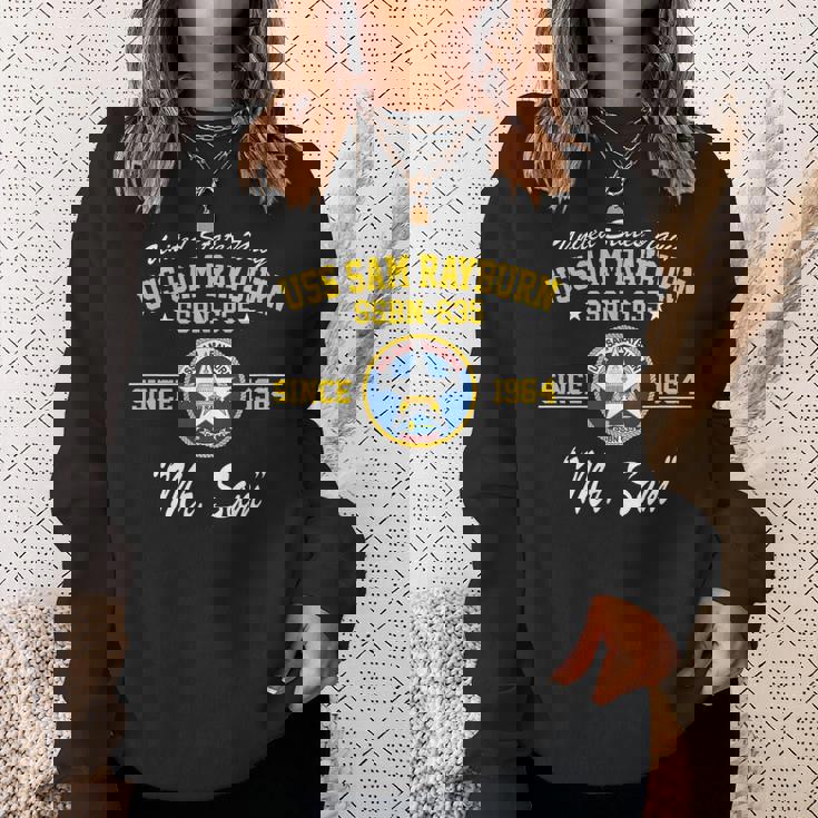 Uss Sam Rayburn Ssbn635 Sweatshirt | Mazezy