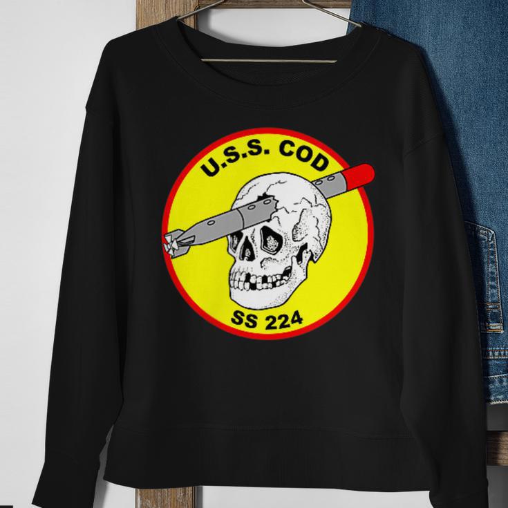 Uss Cod Ss224 Submarine Sweatshirt | Mazezy