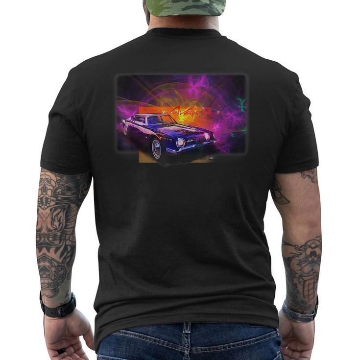 Avanti By Studebaker Americas Sports Car Mens Back Print T-shirt | Mazezy