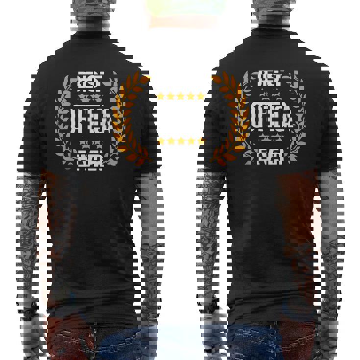 Best Orr Ever With Five Stars Name Orr Men's Back Print T-shirt | Mazezy