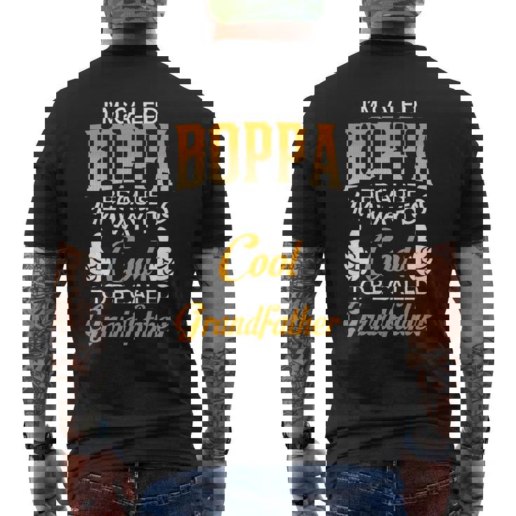 Boppa Grandpa Gift Im Called Boppa Because Im Too Cool To Be Called ...