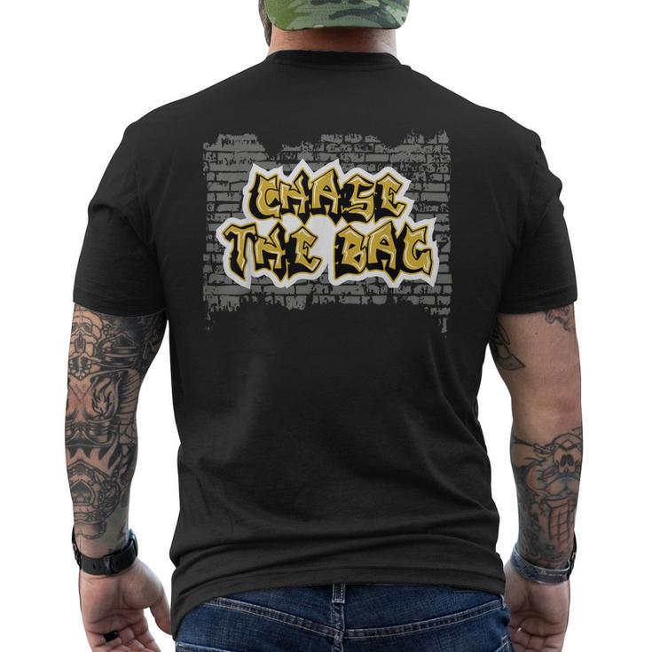 Chase The Bag Chase A Bag Graphic Graffiti Letters Mens Back Print T ...