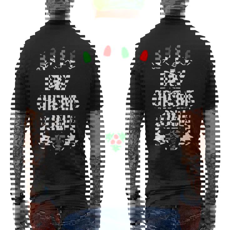 Dry Name Gift Christmas Crew Dry Mens Back Print T-shirt - Seseable