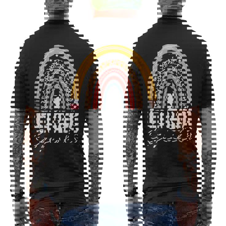 Fourth Grade Squad 4Th Grade Team Retro First Day Of School Mens Back ...