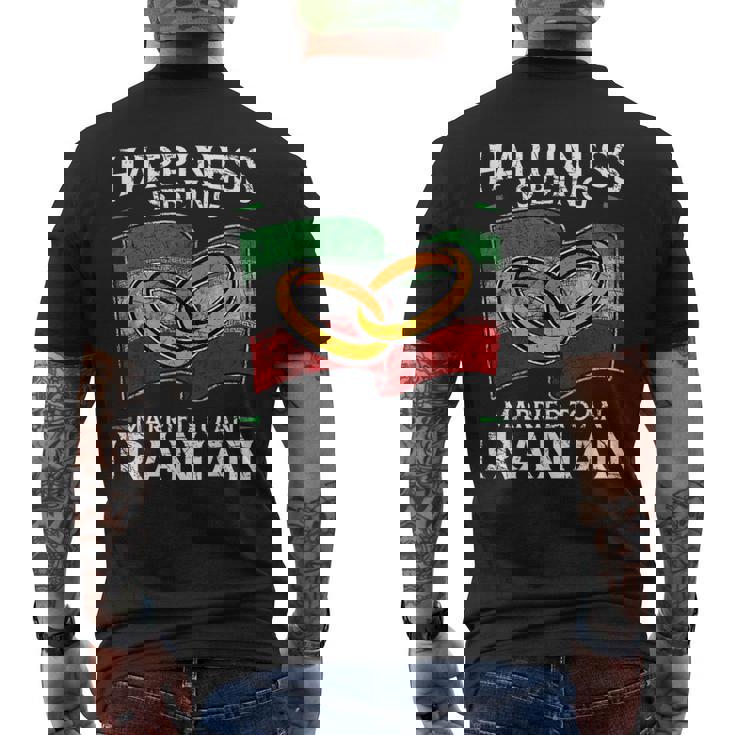 Iranian Persian Wedding Iran Marriage Heritage Root Men's T-shirt Back ...