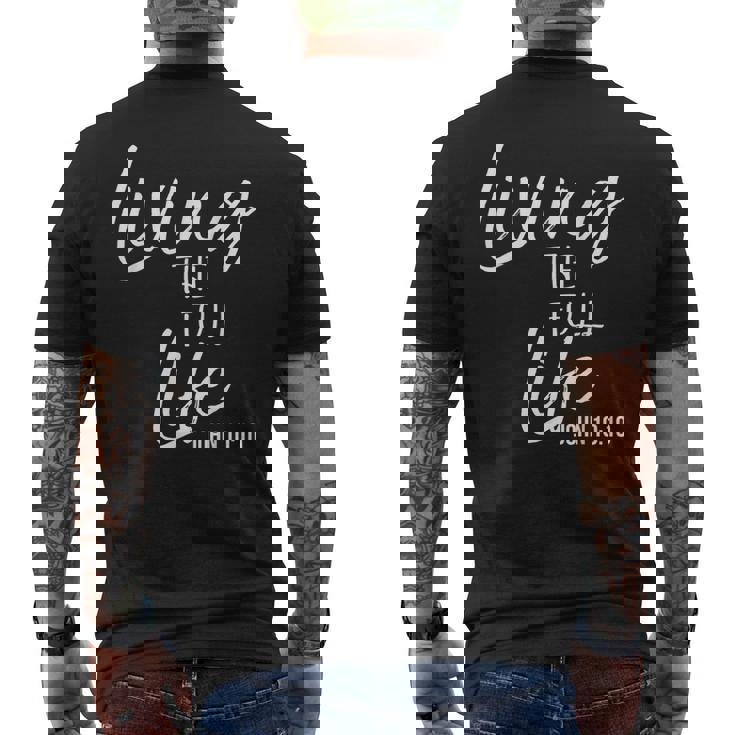 John 1010 Abundant Bible Verse Quote Living The Full Life Men's T-shirt ...